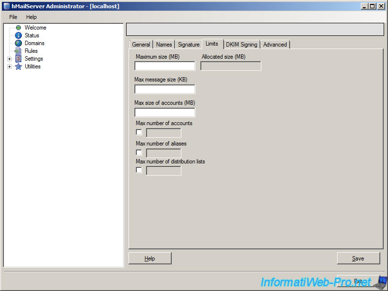 Créer un serveur d'e-mails sous Windows Server - Windows Server - Tutoriels - InformatiWeb Pro